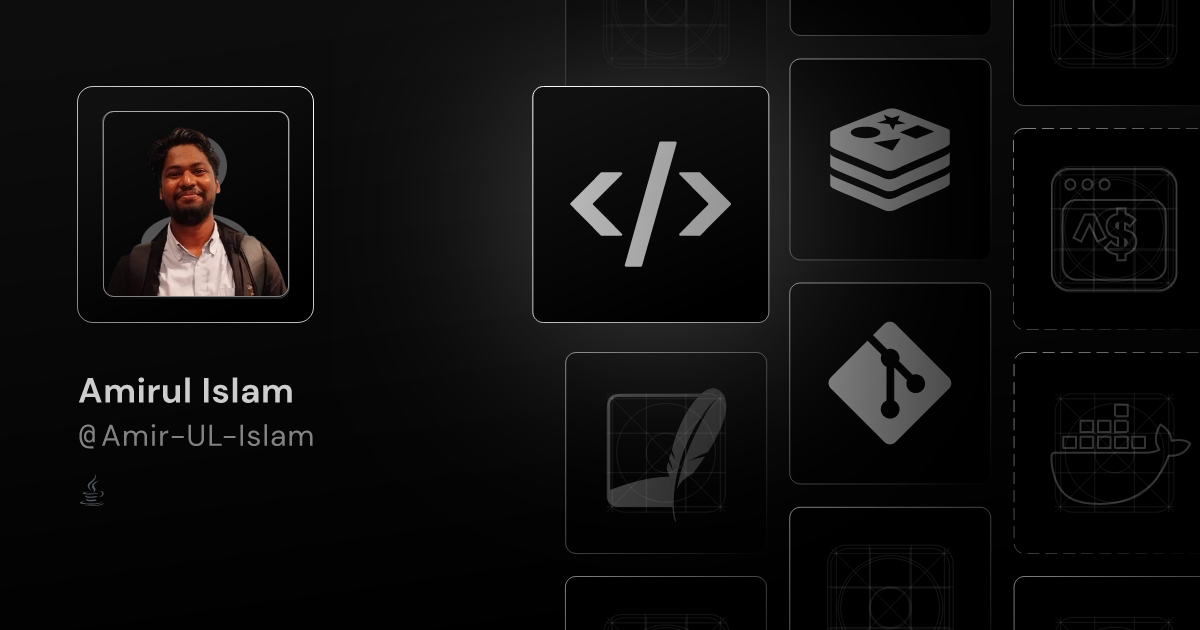 Amir-UL-Islam's Profile | CodeCrafters