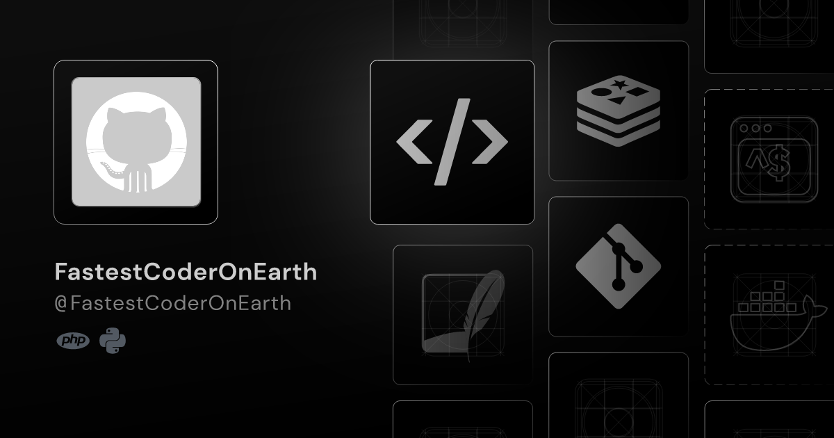FastestCoderOnEarth's Profile | CodeCrafters