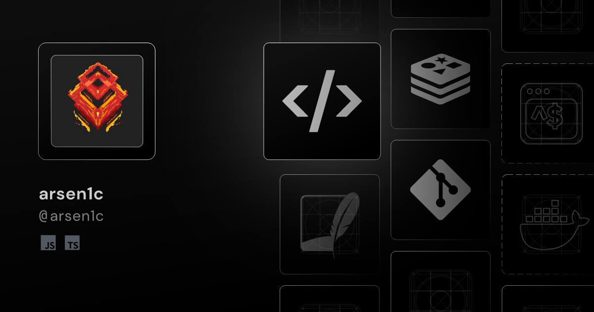 arsen1c's Profile | CodeCrafters