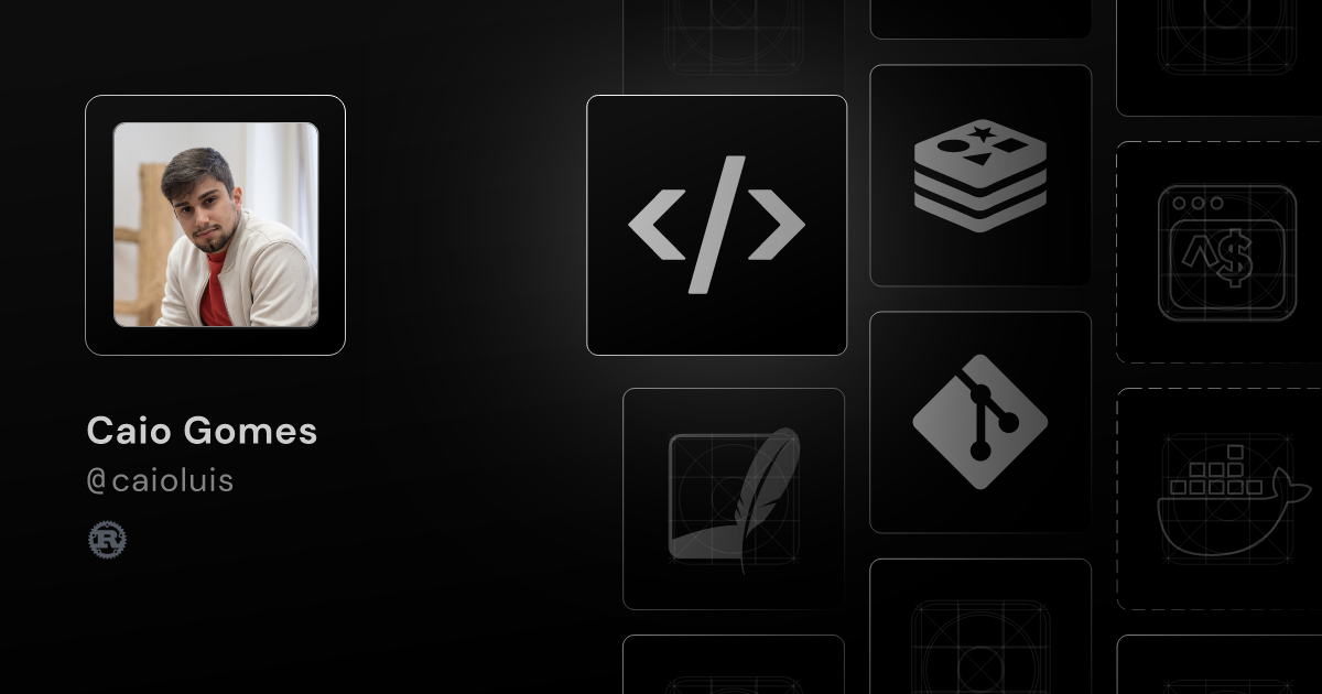 caioluis's Profile | CodeCrafters