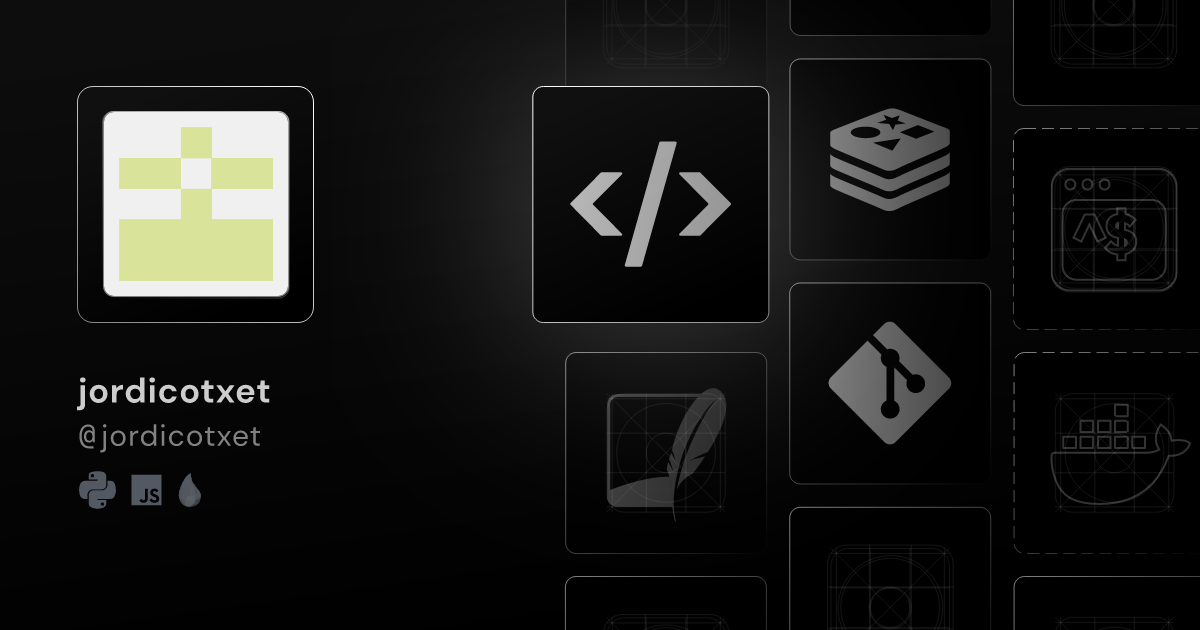 jordicotxet's Profile | CodeCrafters