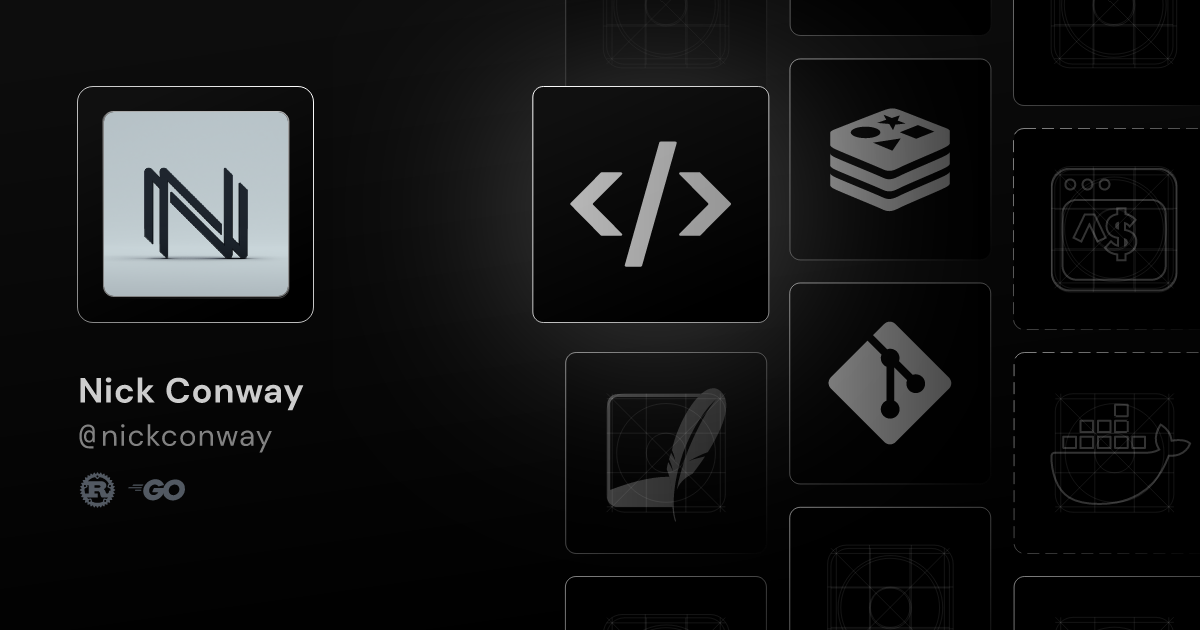 nickconway's Profile | CodeCrafters