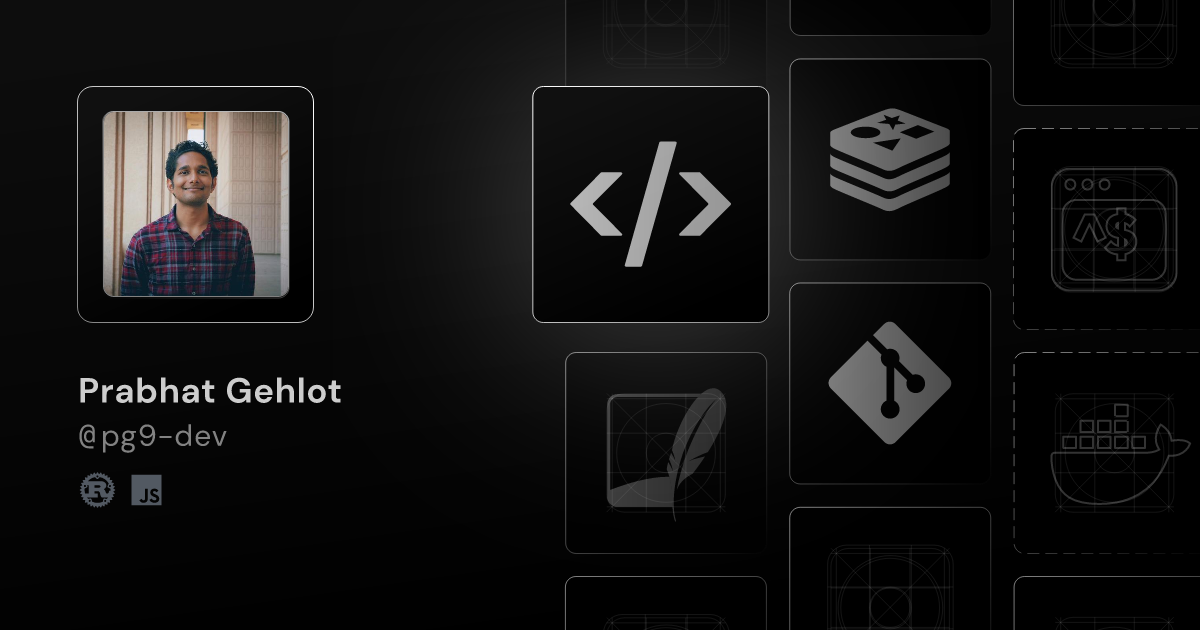 pg9-dev's Profile | CodeCrafters